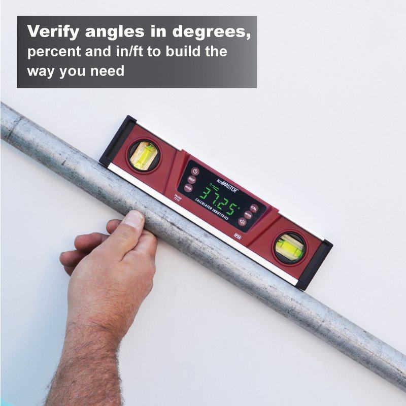 Calculated Industries 7210 AccuMASTER Pro Digital Level – Machine-DRO