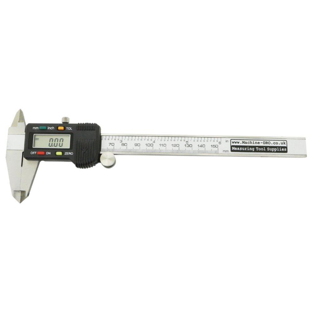 Machine DRO ME-CAL-TOL-150 Digital Caliper Standard 0-150mm (0-6 inch ...