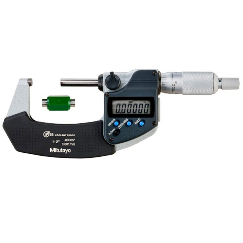 Mitutoyo Digital Micrometer IP65 25-50mm (1-2") SPC Data Output 293-33 ...