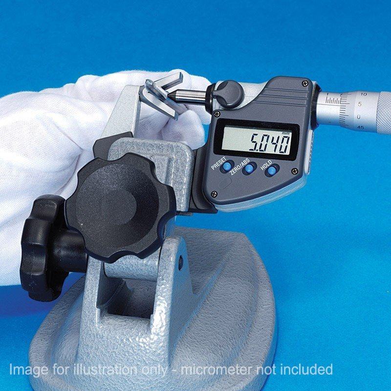 Mitutoyo Adjustable Angle Micrometer Stand – Machine-DRO
