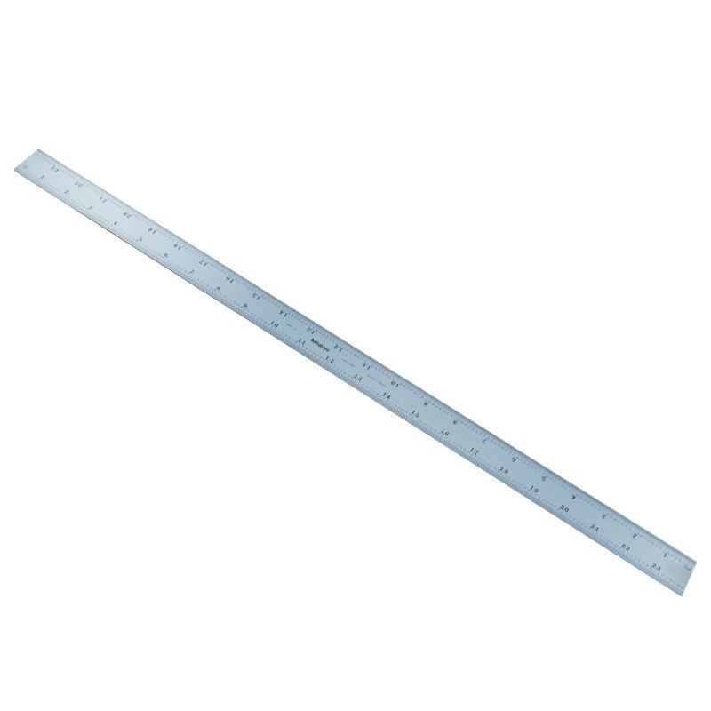 Mitutoyo Steel Rule Wide Rigid Rule 600mm/24" Metric/Inch 182-165 ...