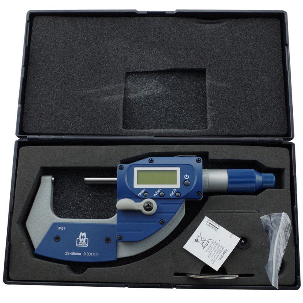 Moore and Wright MEB-MW202-02DABS Digital Snap Micrometer 25-50mm (1-2 ...