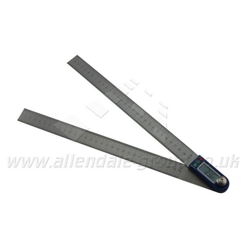 Moore and Wright 200mm 8" Digital Protractor with Graduation Scale MW5 ...