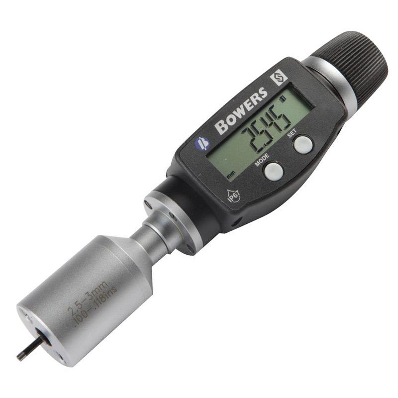 Bowers XT3 Digital 2 Point Bore Gauge 2.5 - 3mm - XTD2M – Machine-DRO